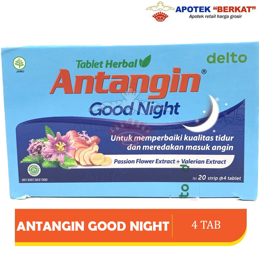 Jual Antangin Good Night 4 Tablet - Meredakan Masuk Angin | Shopee ...