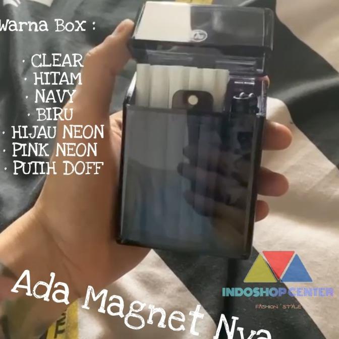 Jual Tempat Rokok / Kotak Rokok Akrilik / Box Rokok / Penyimpanan Rokok ...