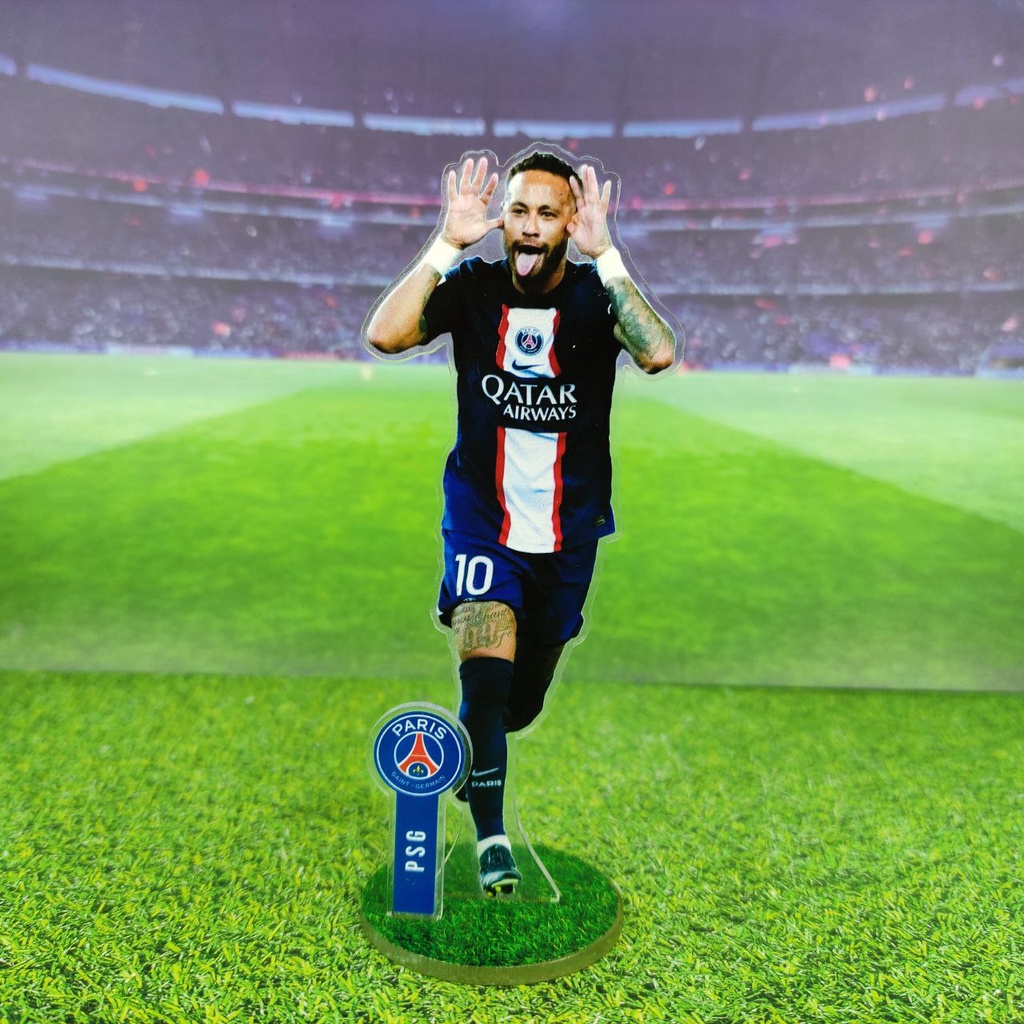 Jual Standee Action Figure Neymar Jersey PSG 2022 Selebrasi Legenda ...