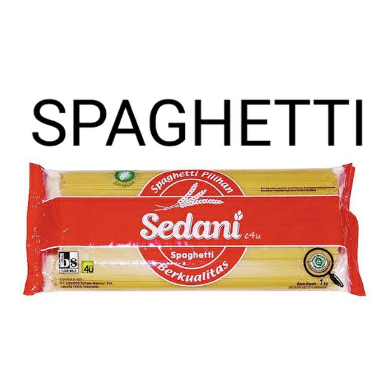 Jual Sedani Spaghetti 1 Kg | Shopee Indonesia