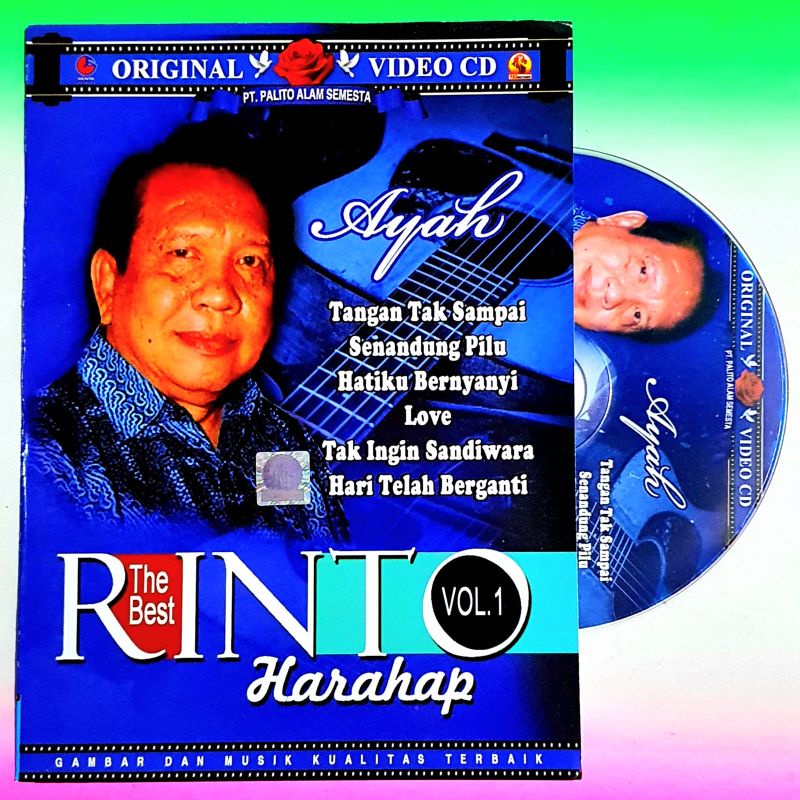 Jual KASET VCD ORIGINAL RINTO HARAHAP VOL 1 - KASET LAGU POP LAWAS - KASET POP NOSTALGIA - KASET ...