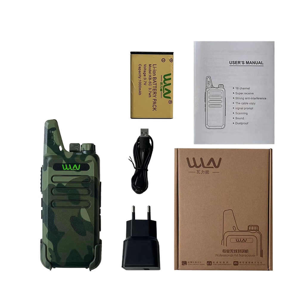 Jual Handy Talky WLN HT UHF TWO WAY RADIO 5 Warna C1 walkie talkie 1 ...