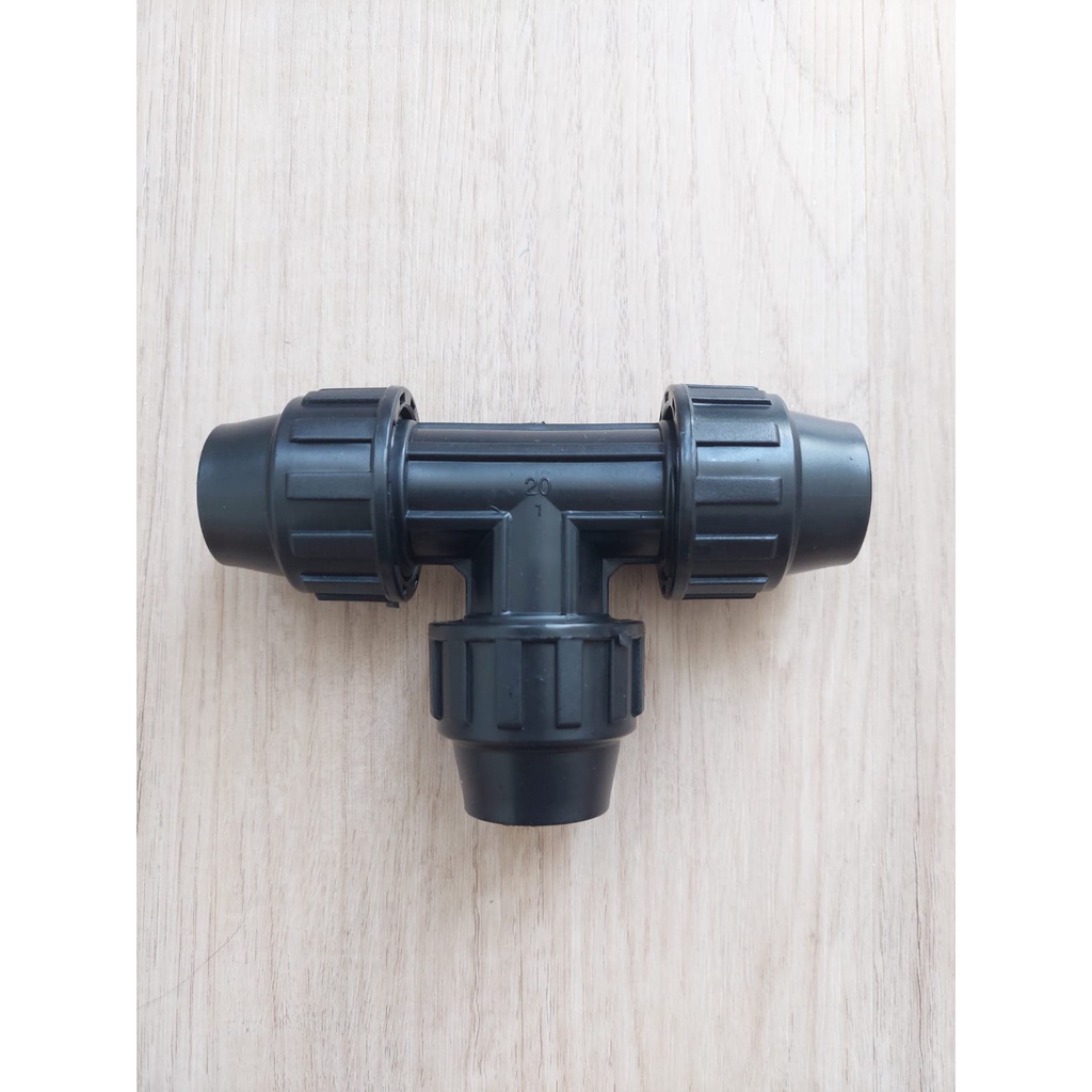 Jual Tee HDPE 1/2" 20mm Tee Compression Fitting | Shopee Indonesia