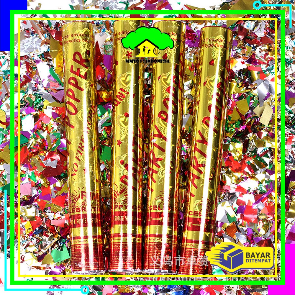 Jual MI-C785 Confetti Popper / Party Popper Ulang Tahun & Wedding ...