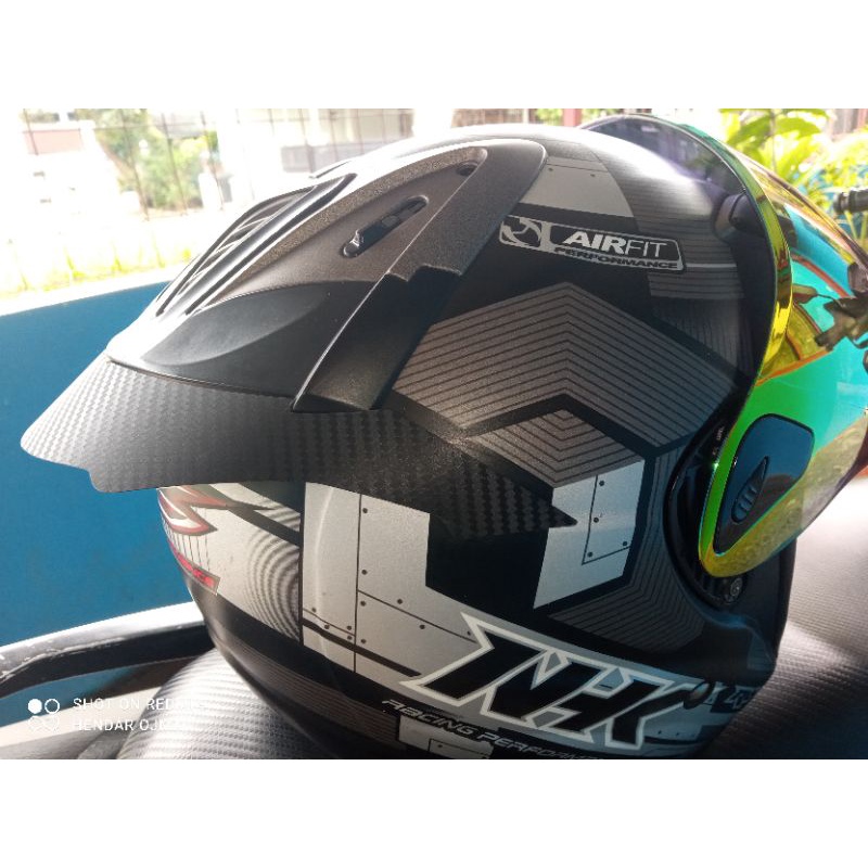 Jual spoiler helm NHK R6 bahan piber | Shopee Indonesia