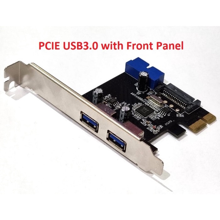 Jual Port Pcie Usb 2 Port Usb 3.0 With Usb Front Panel Usb Pci Express ...