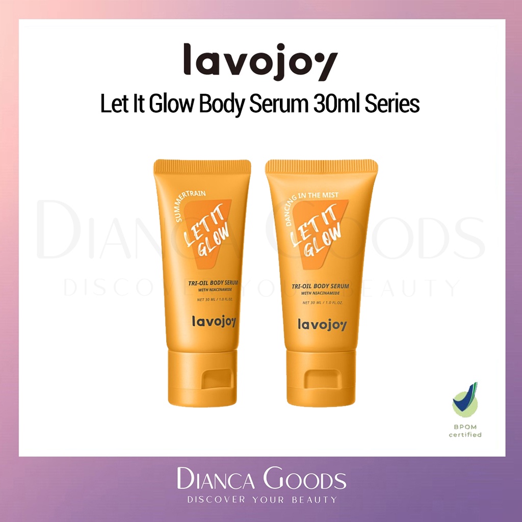 Jual LAVOJOY LET IT GLOW BODY SERUM 30ML Series | Summertrain / Dancing ...
