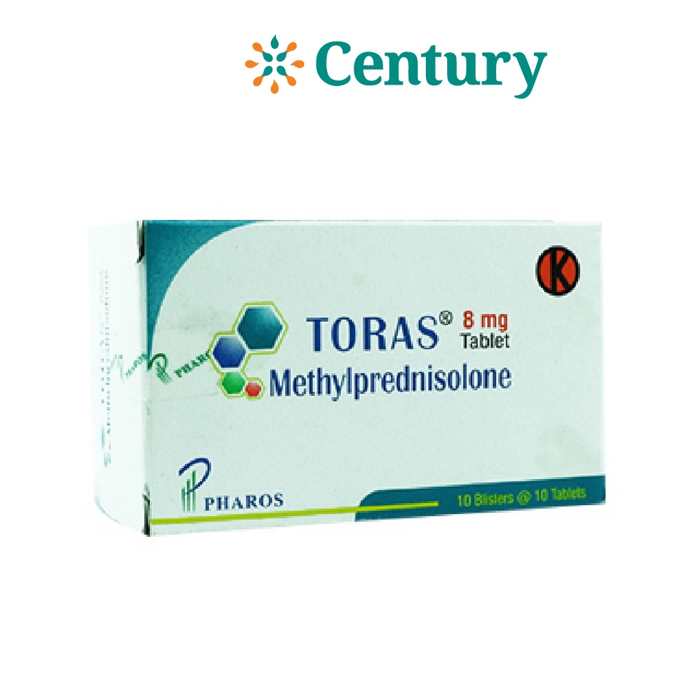Jual TORAS 8 MG 1 STRIP ISI 10 TAB / METHYL PREDNISOLON / ANTI ...