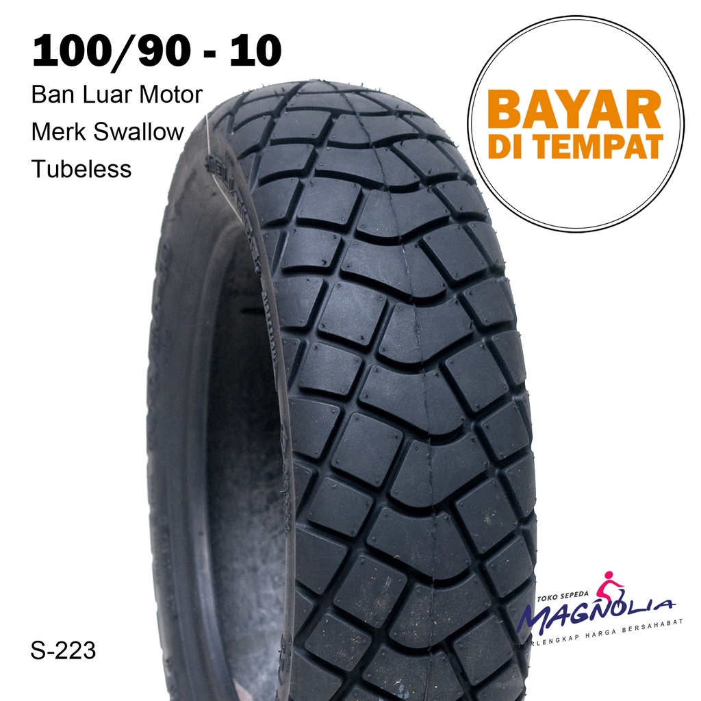 Jual Ban Motor Ring 10 Tubles 100/90 Vespa Gorilla Monkey Merk Swallow ...