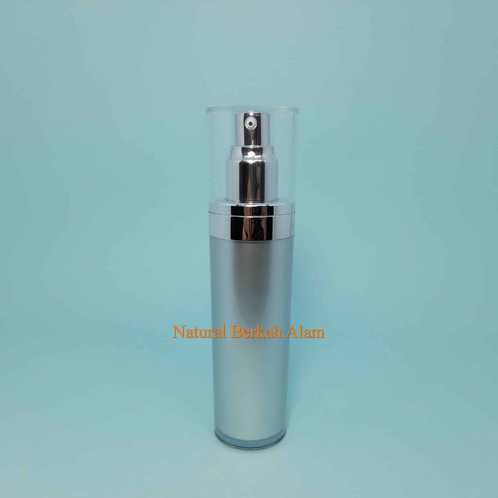 Jual Botol Kosmetik Vaccum 50 Ml Acrilic Lux / Botol Acrilic / Botol ...