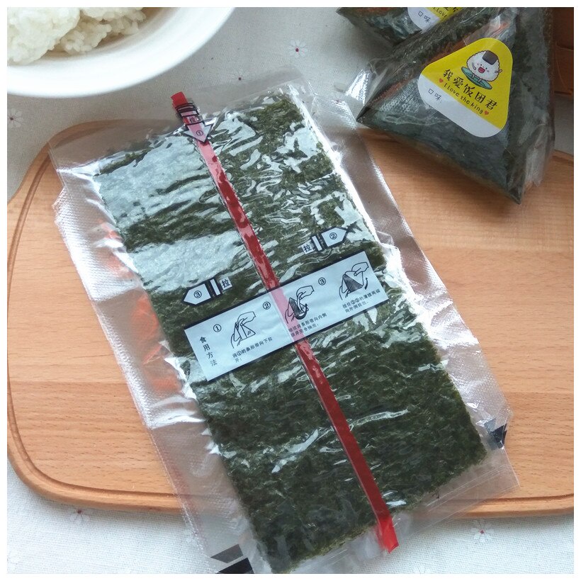 Jual Seaweed Sushi Onigiri 5lbr / 10lbr / 20lbr Wrapper Triangle ...