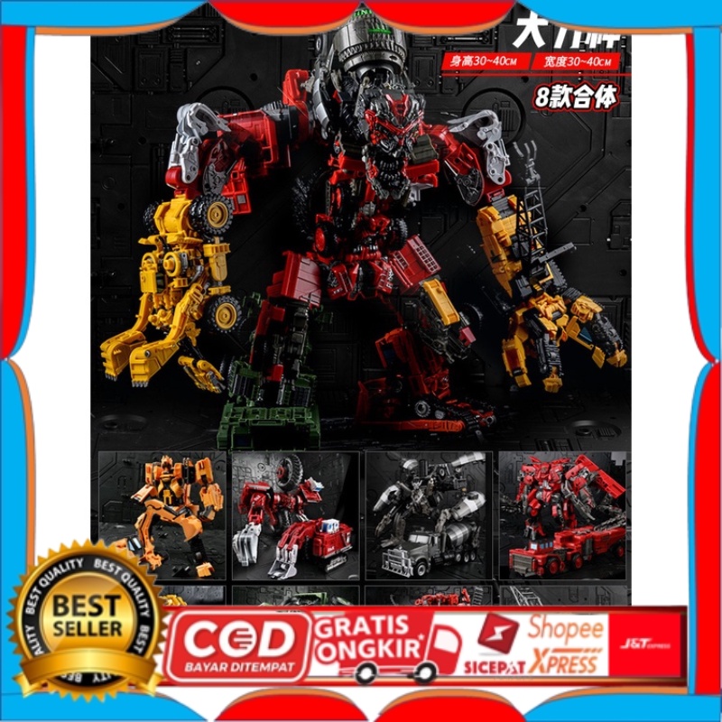 Jual Robot Transformers Deformation Devastator Overload Devil Crab Devil Sickle | Shopee Indonesia
