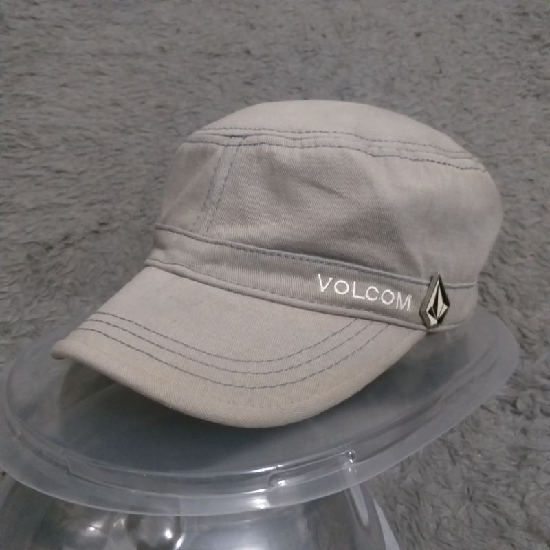 Jual Topi volcom logo besi model comando original foto sendiri | Shopee ...