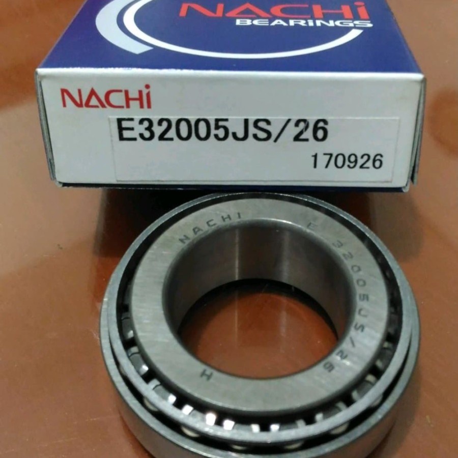 Jual TAPERED BEARING 32005-JS 26 NACHI Special Bore 26mm | Shopee Indonesia