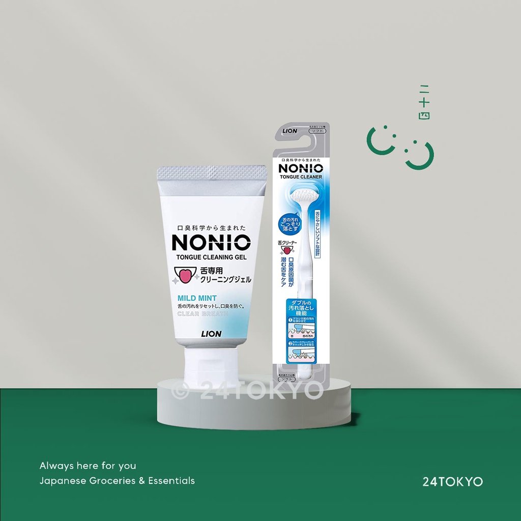 Jual 24Tokyo - Nonio tongue cleaning gel 45g pembersih sikat lidah ...