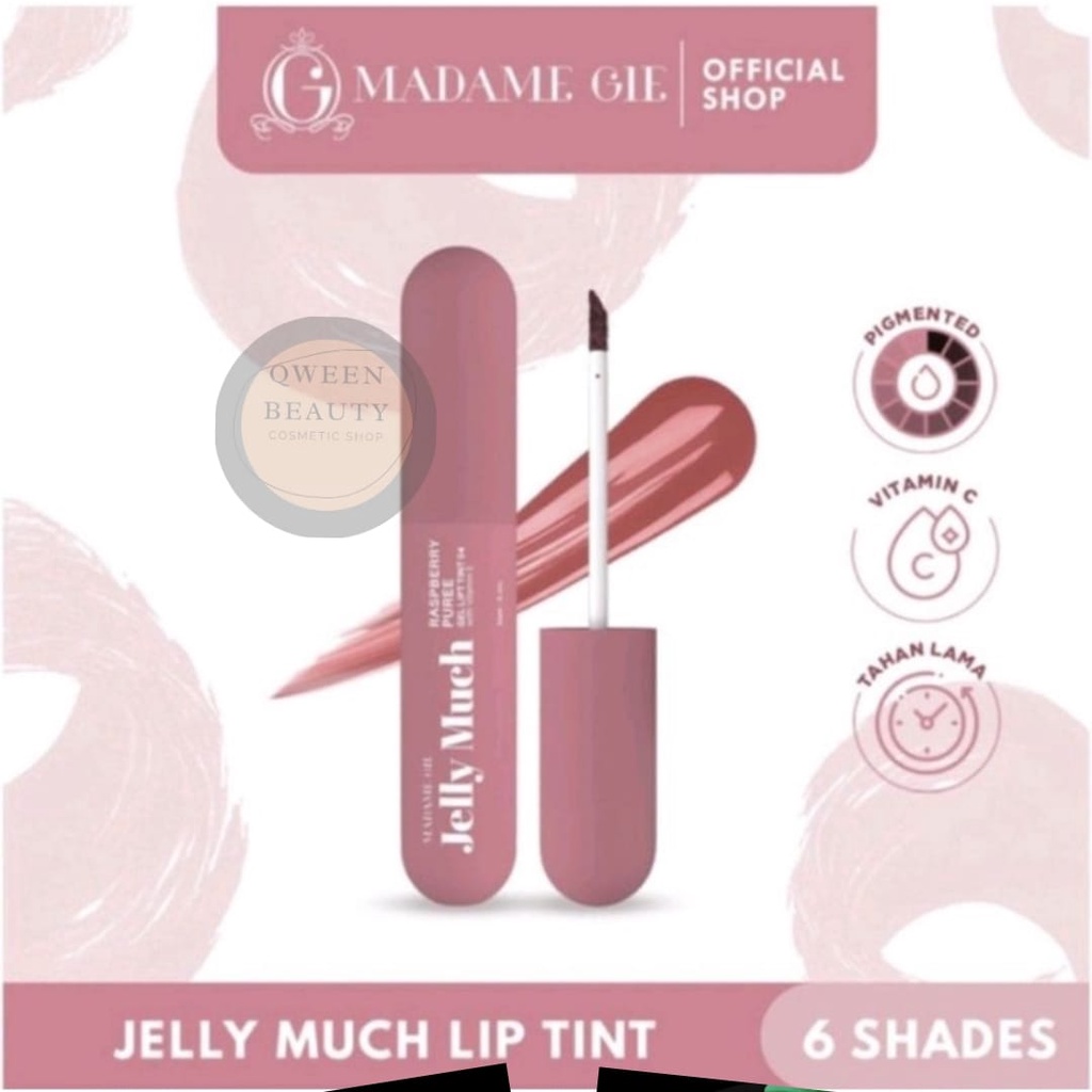 Jual [Qween] Madame Gie Madame Jelly Much - Lip Tint Jelly | Shopee Indonesia
