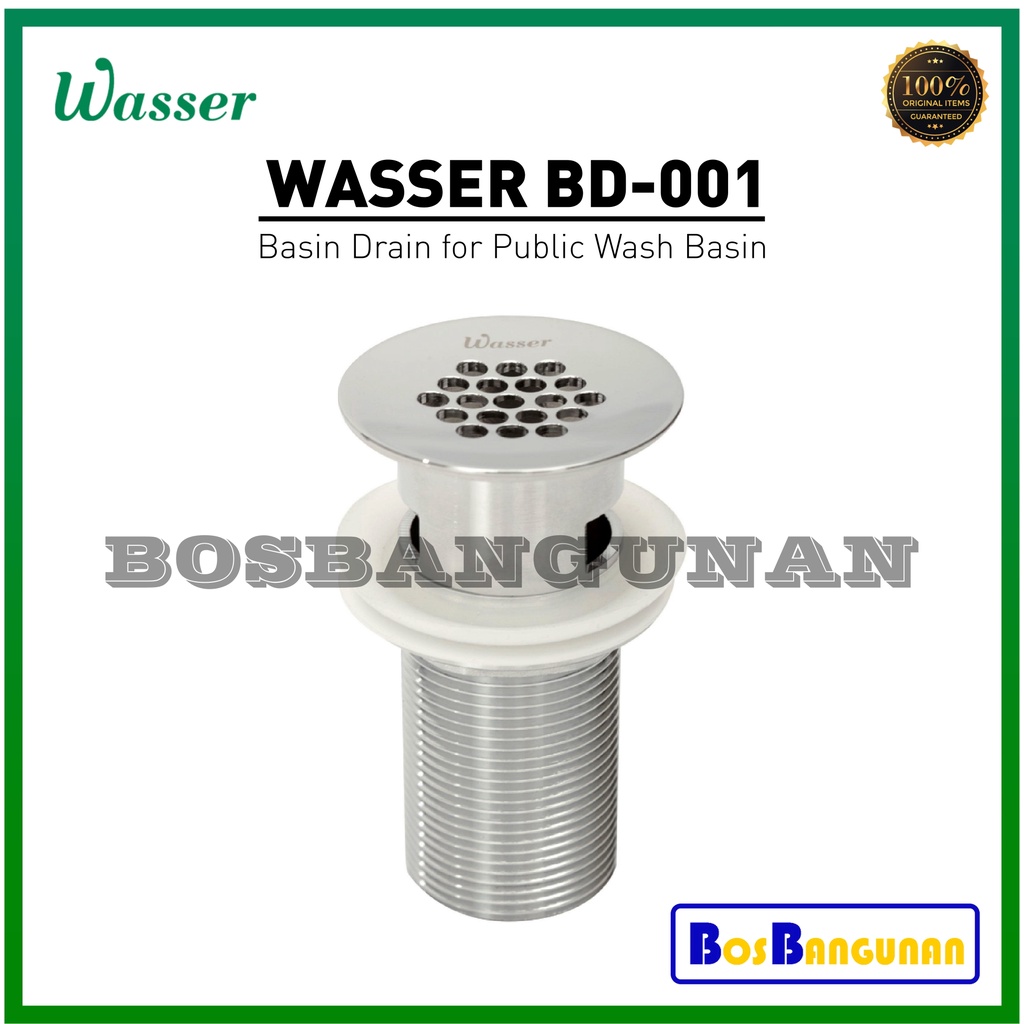 Jual WASSER BD001 BASIN DRAIN / Afur Washtafel Wasser BD-001 with ...