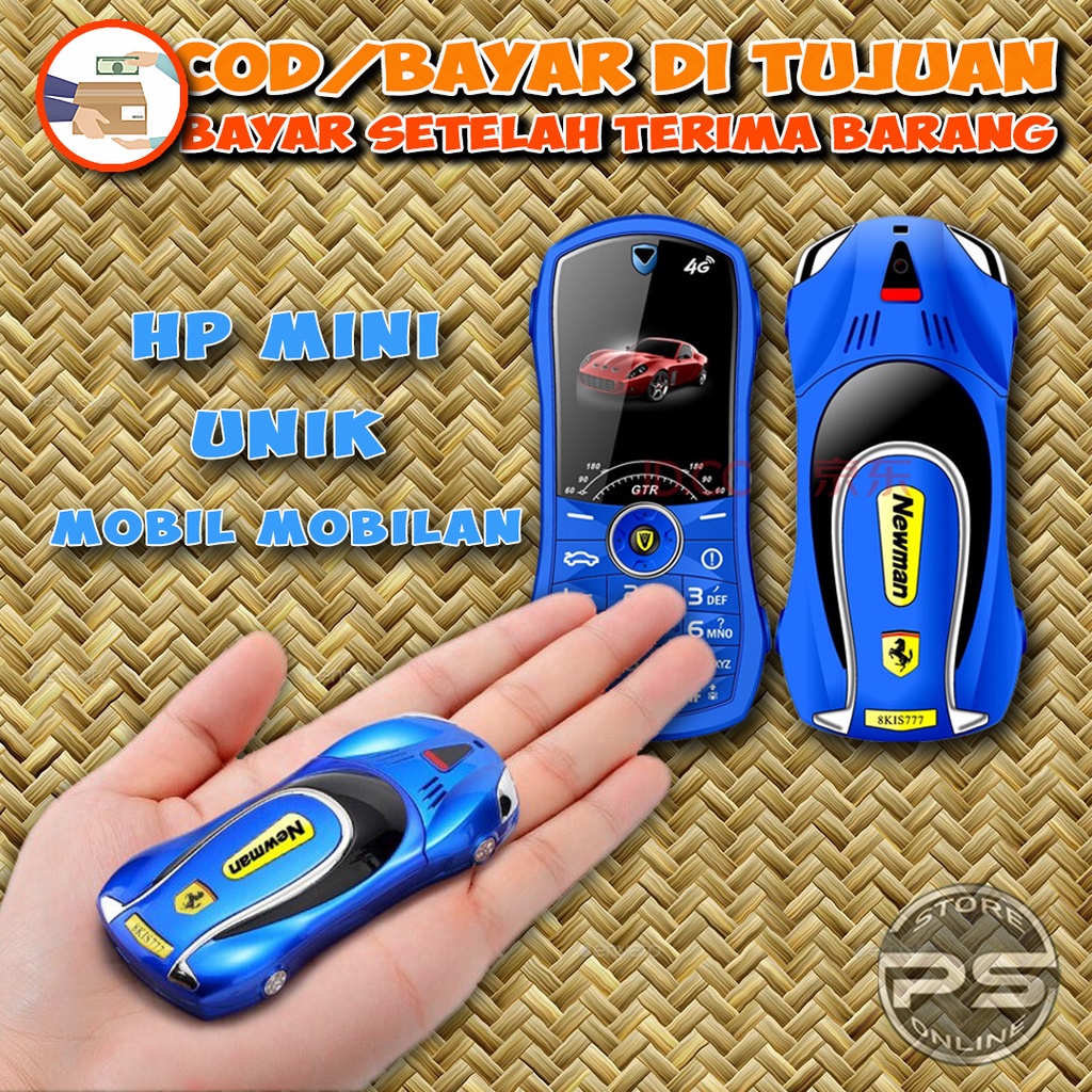 Jual Newman F911 - Dual Sim - Bentuk Mobil - Unik Imut Lucu - Cocok buat Anak | Shopee Indonesia