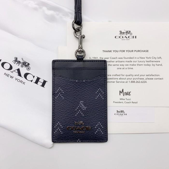 Jual Coach Metal Logo Card Holder ID Lanyard Name Tag Pro Edition ...