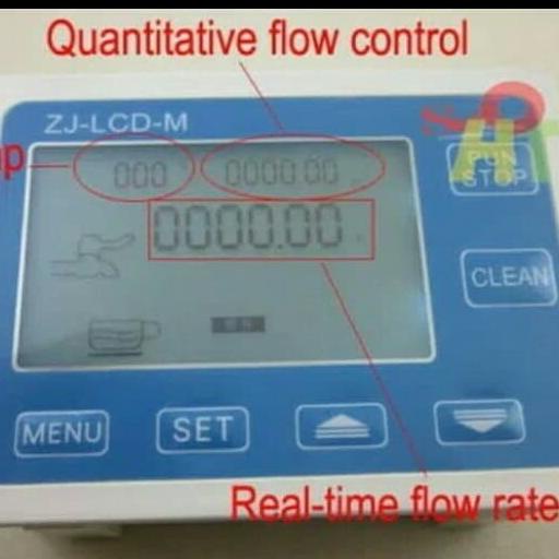 Jual Digital Flow Meter Control Display/Water Oil Sensor ZJ-LCD-M | Shopee Indonesia