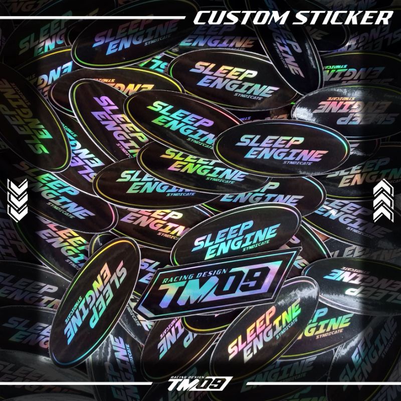 Jual STICKER PRINT-CUT FREE DESIGN A3+ CETAK CUSTOM | Shopee Indonesia