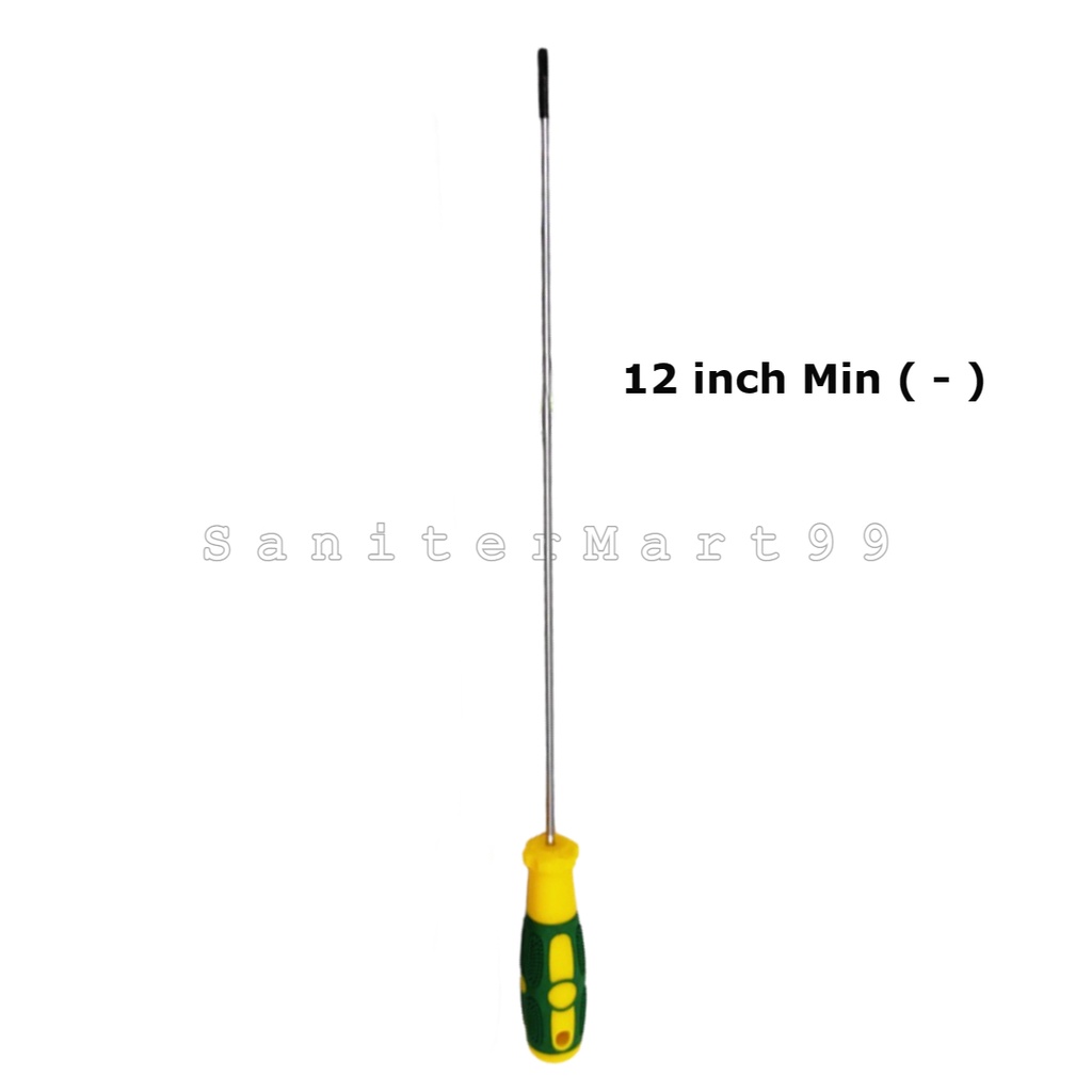 Jual OBENG KEMBANG PANJANG 12" INCH POPEYE OBENG PLUS MINUS GAGANG ...