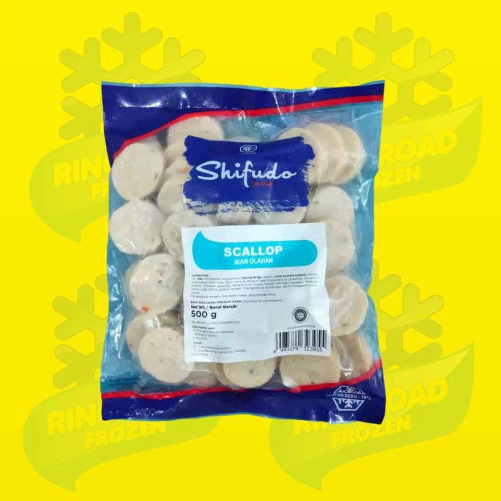 Jual SHIFUDO SCALLOP 500 GR | Shopee Indonesia