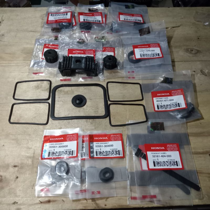 Jual karet ful set Honda win 100 original | Shopee Indonesia