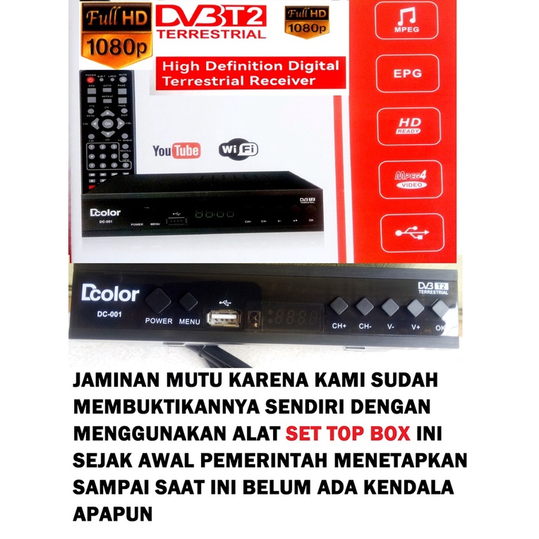 Jual Set Top Box TV > Alat TV Digital Multi Fungsi > Set Top Box TV ...