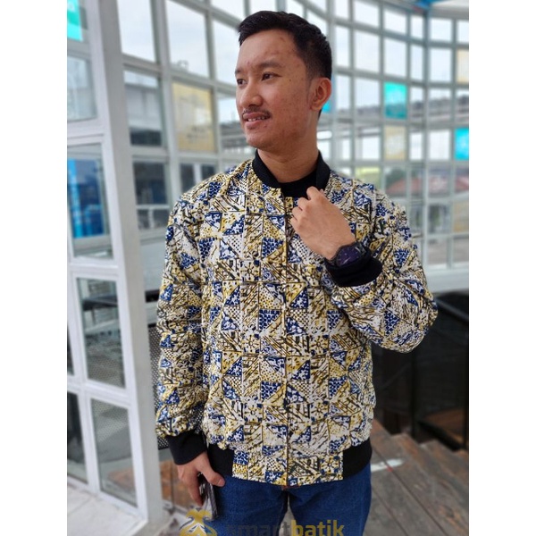 Jual Jaket Batik Handmade Motif Tambal (Klasik) | Shopee Indonesia