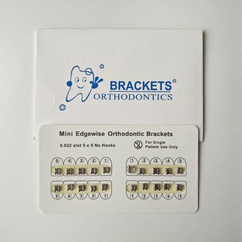 Jual Bracket Behel Gigi/ Bracket Orthodontics / Mini Edgewise ...