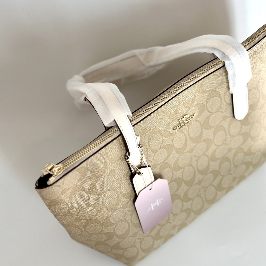 Jual Coach Zip Tote Signature Canvas | Shopee Indonesia