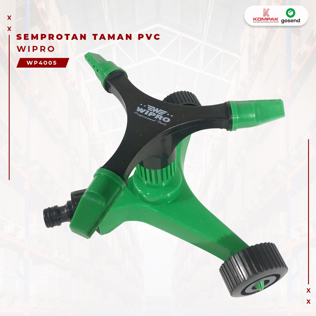 Jual Wipro Rotary Springkler Semprotan Tanam WP-4005 Wheelbase ...