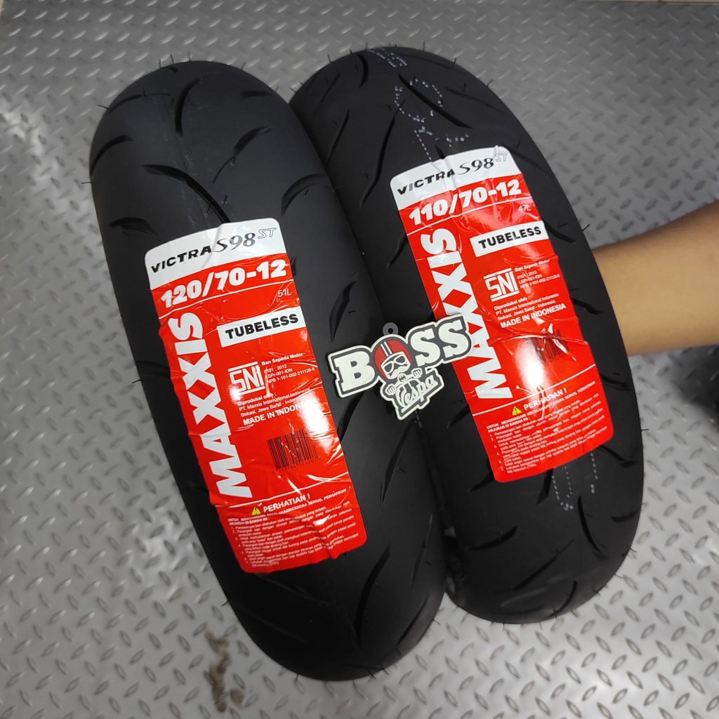 Jual Ban Maxxis Victra S98 110/70-12 & 120/70-12 Sprint Primavera ...