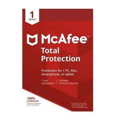 Jual McAfee Total Protection 1 User / 1 Device | Shopee Indonesia