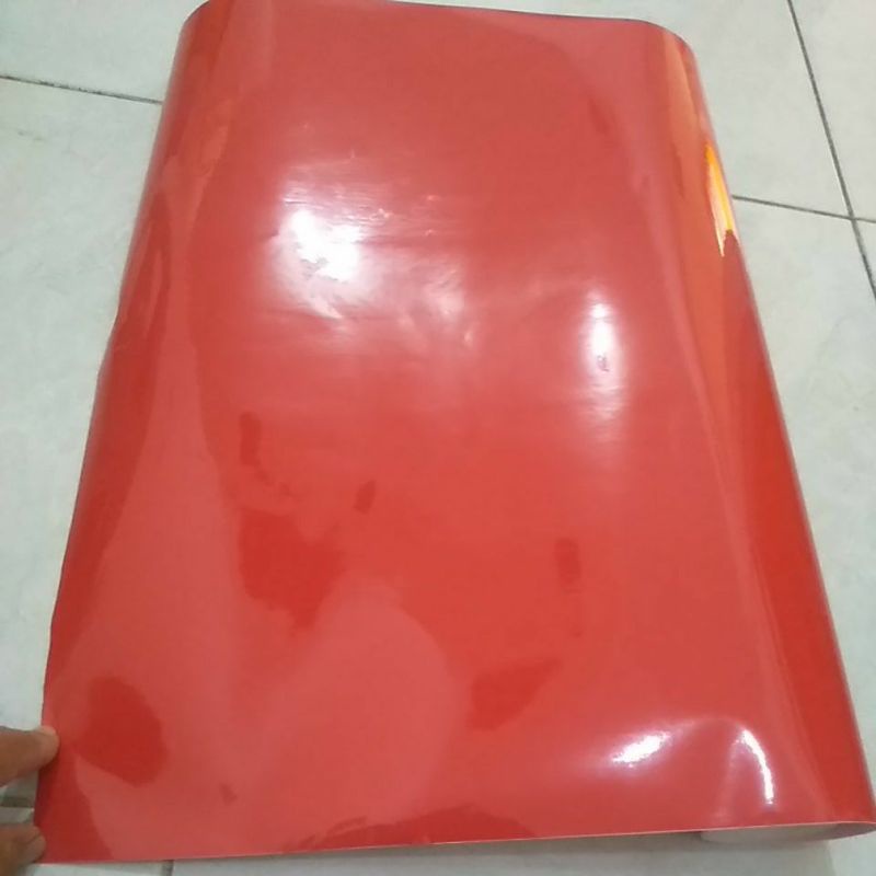 Jual Stiker Skotlet warna MERAH glossy,,,,,,,lebar atau tinggi ...