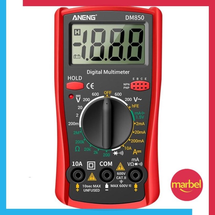 Jual Multimeter Multitester Avometer Digital DM850 | Shopee Indonesia