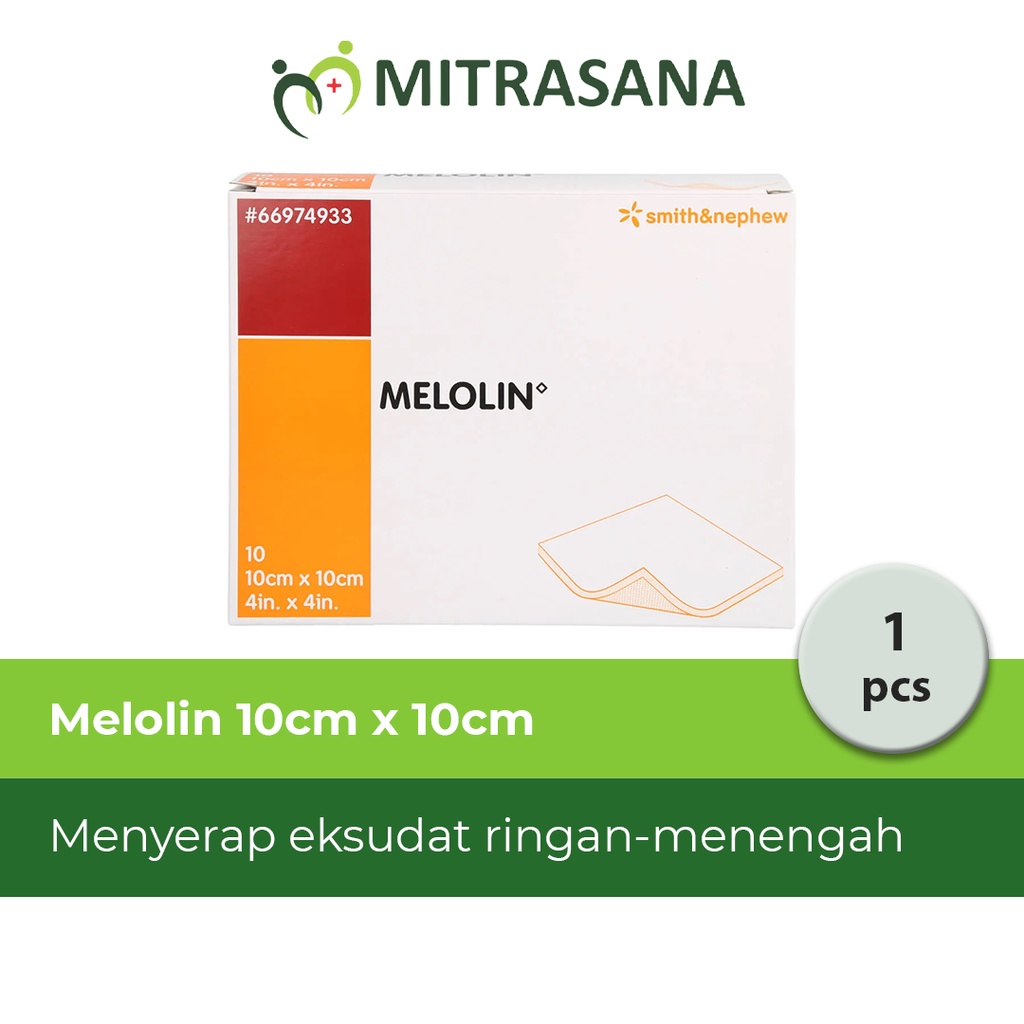 Jual Melolin 10x10 Cm 1 Sheet - Plester Luka | Shopee Indonesia