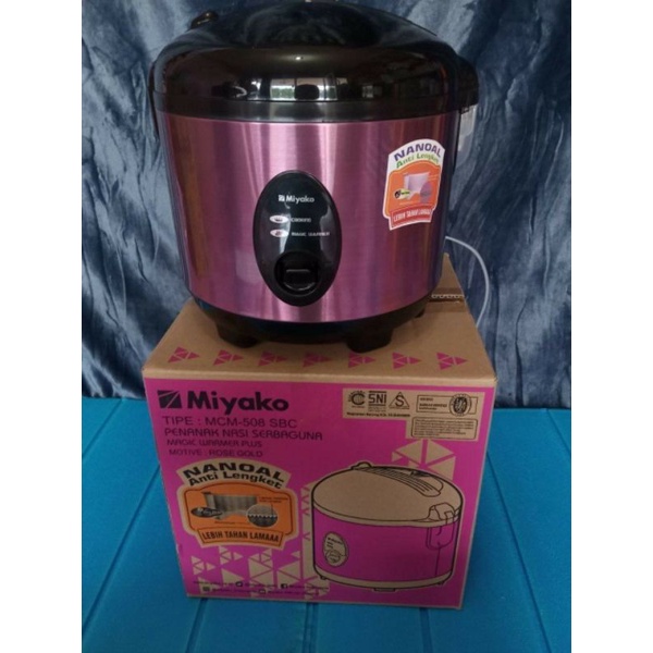 Jual Magic Com Miyako MCM 508SBC 1.8Liter 3 in 1 | Shopee Indonesia