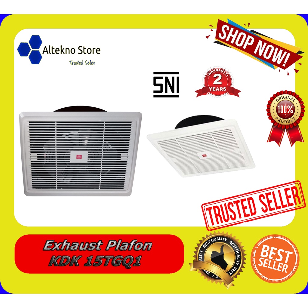 Jual KDK Exhaust / Hexos Plafon CEILING 6"Inch 15TGQ1 Garansi Resmi ...