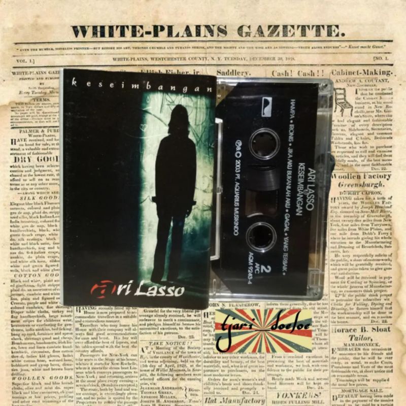 Jual Kaset Ari Lasso Tape Walkman lawas Vintage | Shopee Indonesia