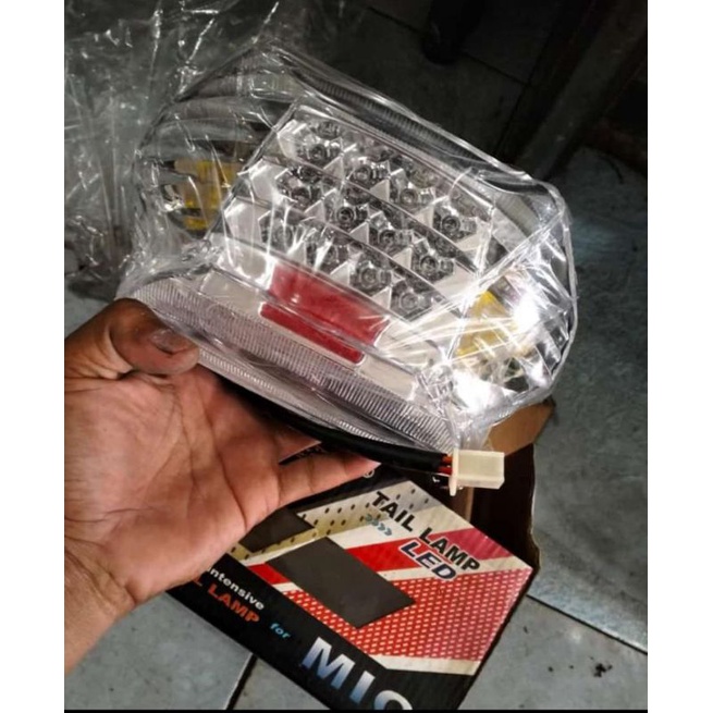 Jual stop lampu led mio sporty / smile | Shopee Indonesia