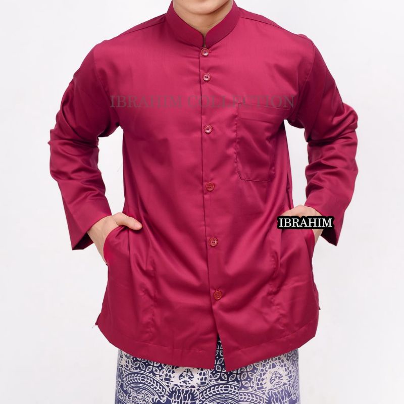 Jual KOKO HAIBAH EXCLUSIVE-KOKO DEWASA LENGAN PANJANG SAKU SAMPING-KOKO IBRAHIM-KOKO MUMTAZ-KOKO ...