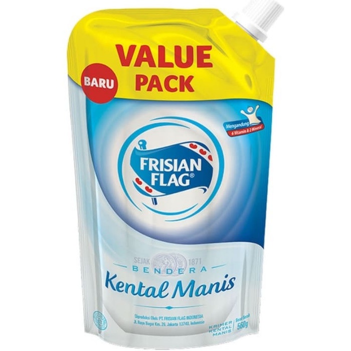 Jual Kental-Manis- Susu Kental Manis Frisian Flag 560 Gram Kemasan ...