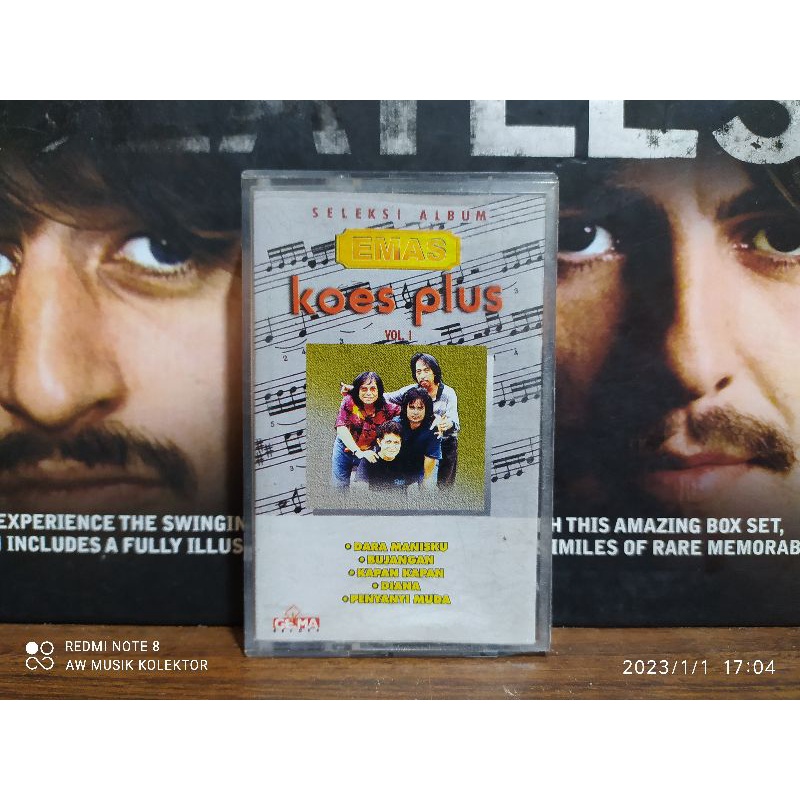 Jual Kaset Pita : SELEKSI ALBUM EMAS KOES PLUS VOL.1. | Shopee Indonesia