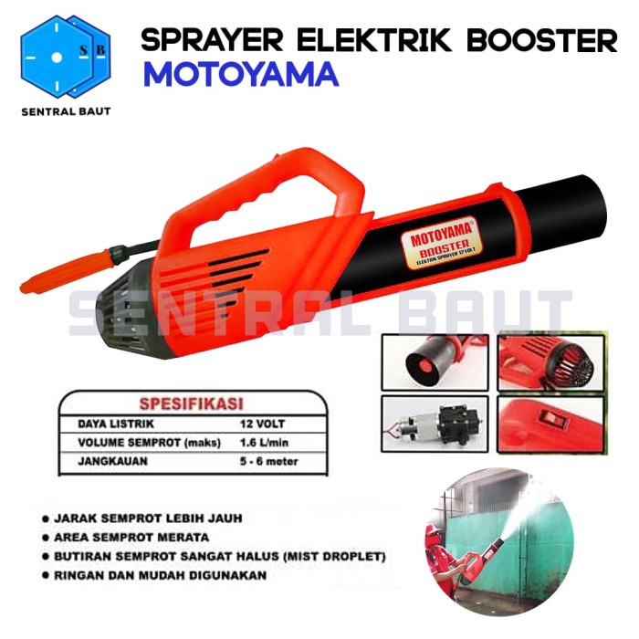 Jual Sprayer Elektrik Booster MOTOYAMA | Shopee Indonesia