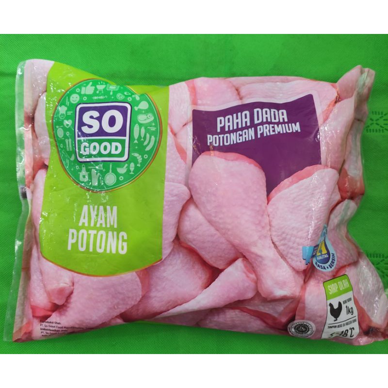 Jual so good ayam potong paha dada premium 1kg | Shopee Indonesia