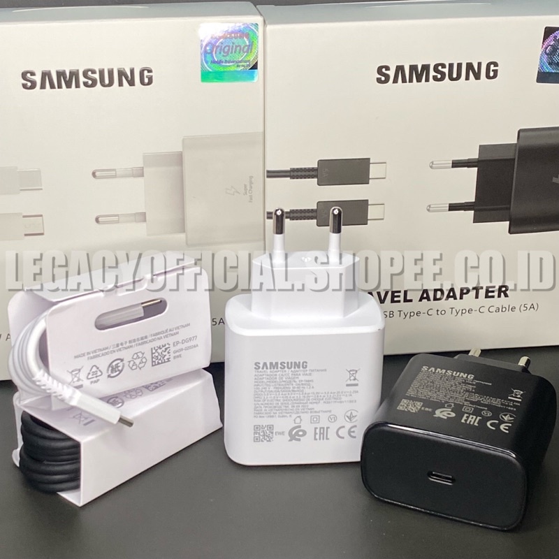 Jual Charger SAMSUNG 45 Watt Original 100% Fast Charging C To C ...