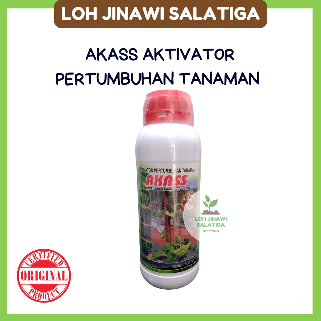 Jual AKASS AKTIVATOR PERTUMBUHAN TANAMAN 500 ML | Shopee Indonesia