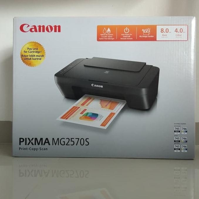 Jual Printer Canon Pixma MG2570S (Print, Scan, Copy) RESMI | Shopee ...